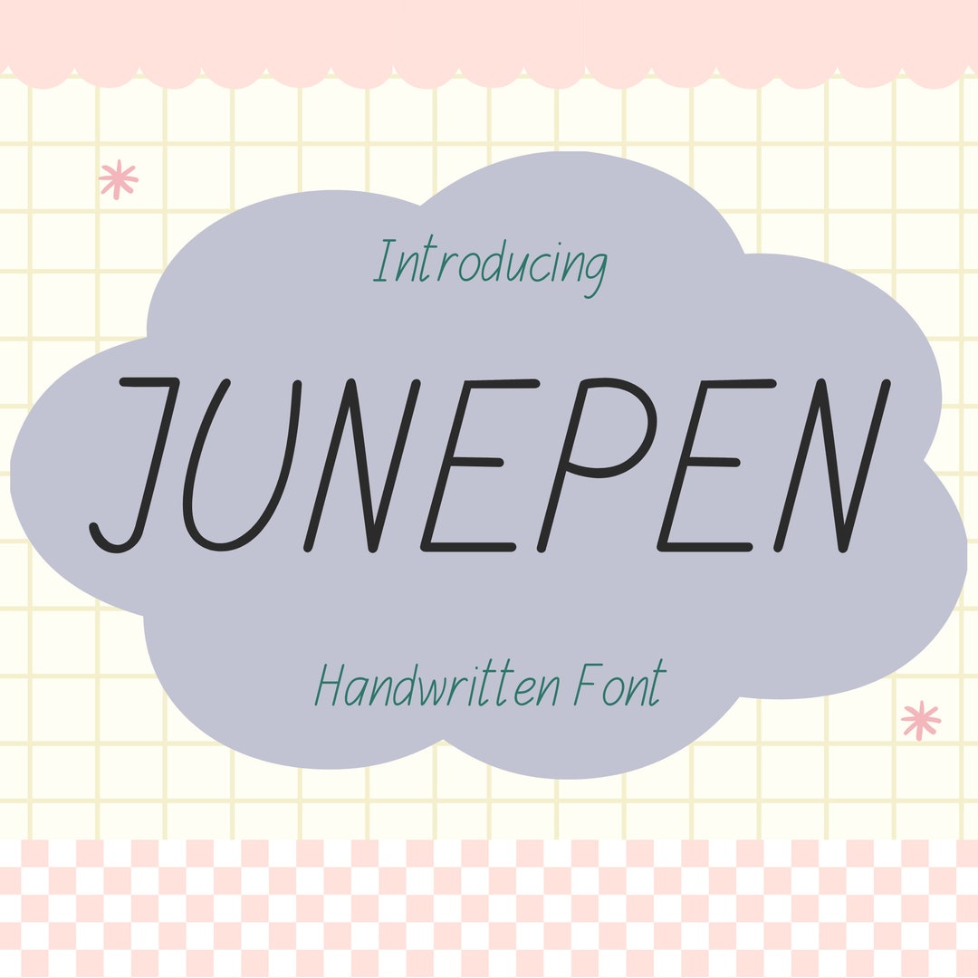 Handwriting Font, Handwritten Font, Neat Font, Cute Font, Goodnotes ...