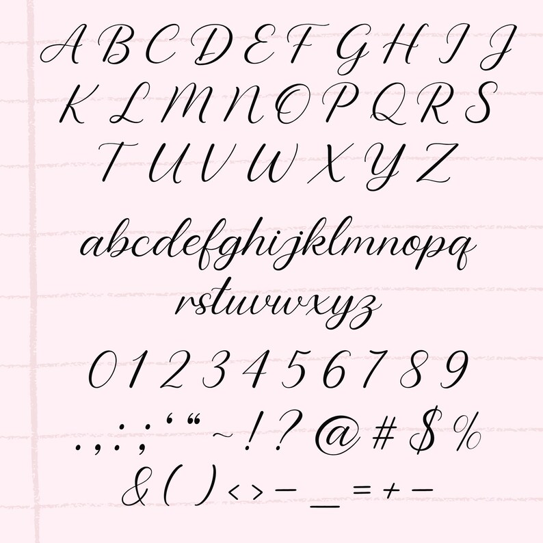 Amber Light – Romantic Script Font for Elegant Wedding Invitations ...