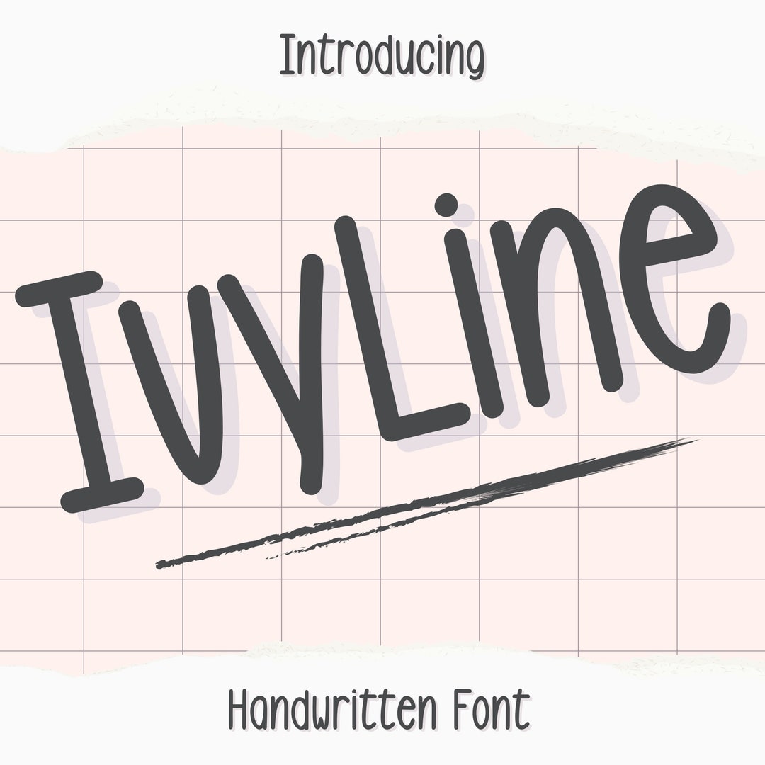 Handwriting Font, Handwritten Font, Neat Font, Cute Font, Goodnotes ...