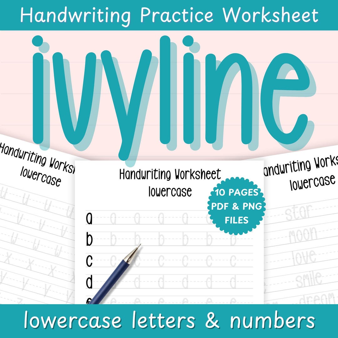 Handwriting Practice Worksheet, Neat Handwriting Practice Sheet ...