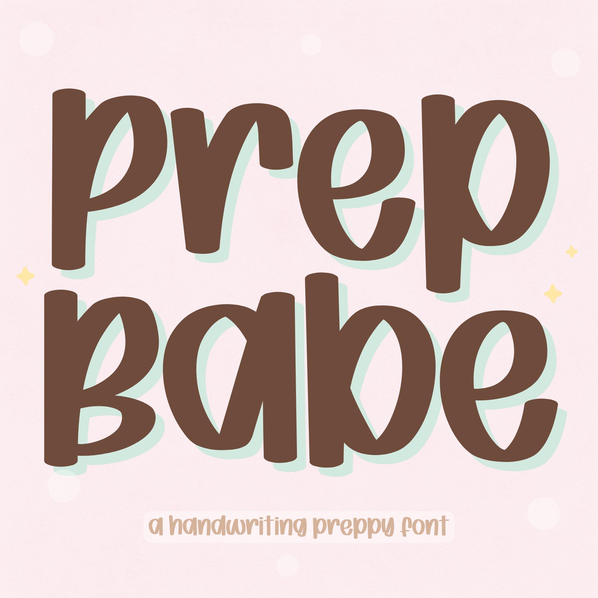 Prep Babe – Preppy Handwriting Font for Digital Planner, Goodnotes ...