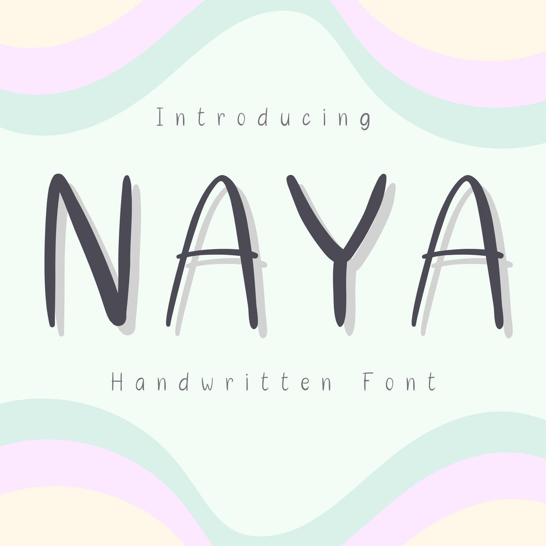 Handwriting Font, Handwritten Font, Neat Font, Cute Font, Goodnotes ...