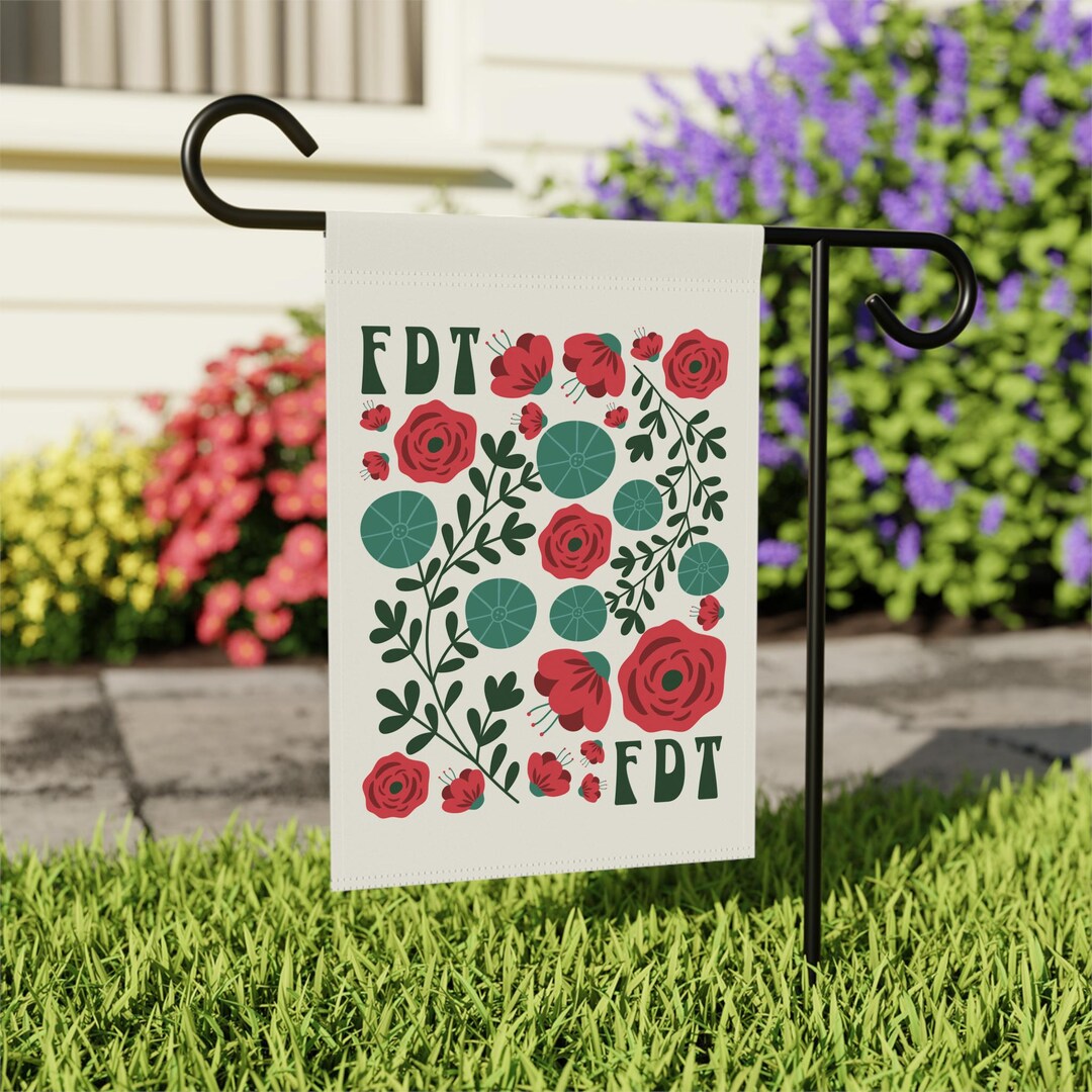 FDT Yard Sign, Foxtrot Delta Tango Garden Banner Subtle Anti Trump Flag ...