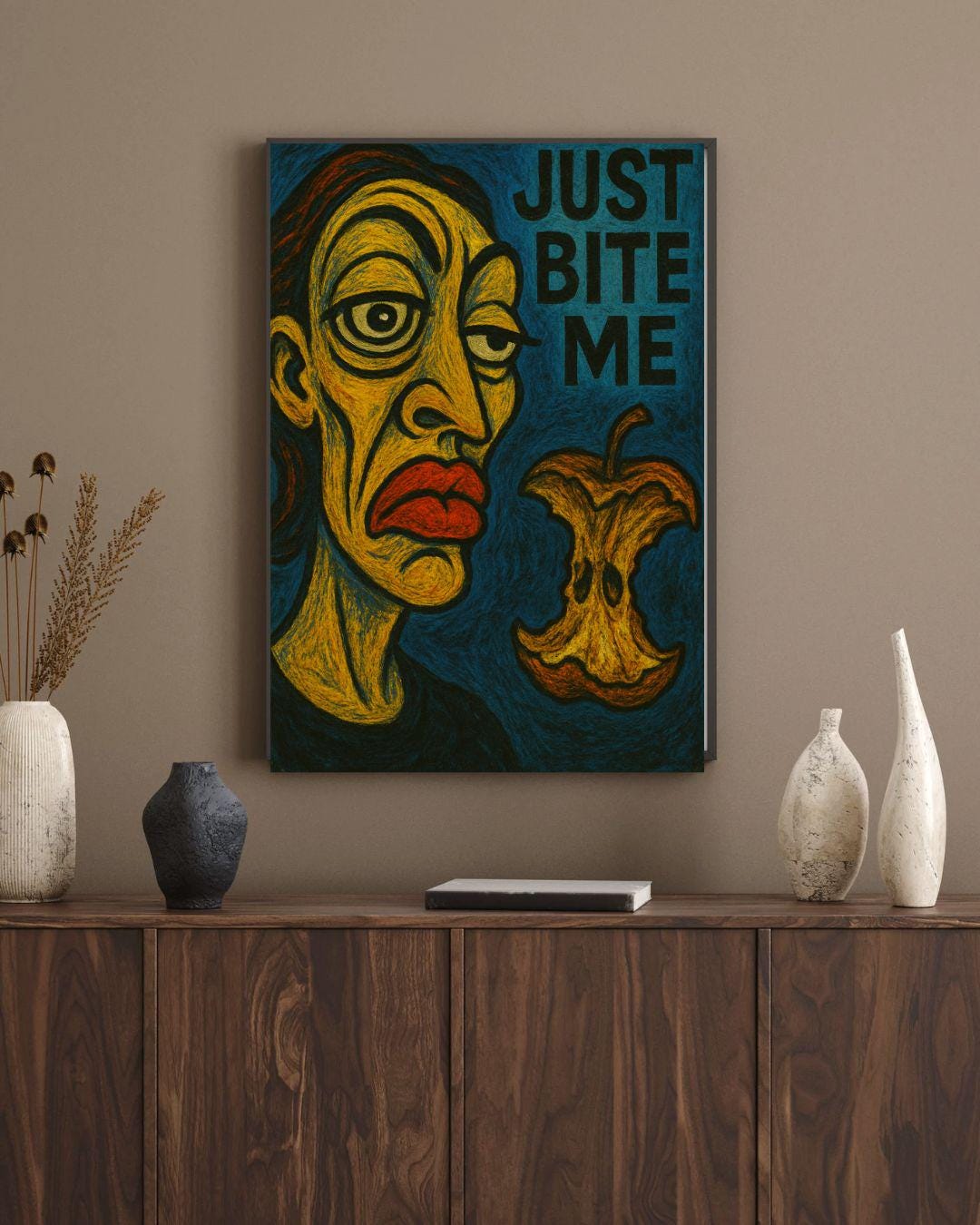 Edgy Abstract Face Art PNG – Commercial Use, T-shirts & Decor (digital ...
