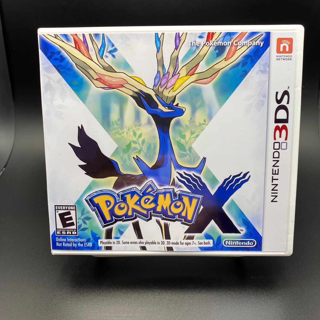 Pokémon X Version - Nintendo 3DS Case With Custom Artwork - Brand New ...