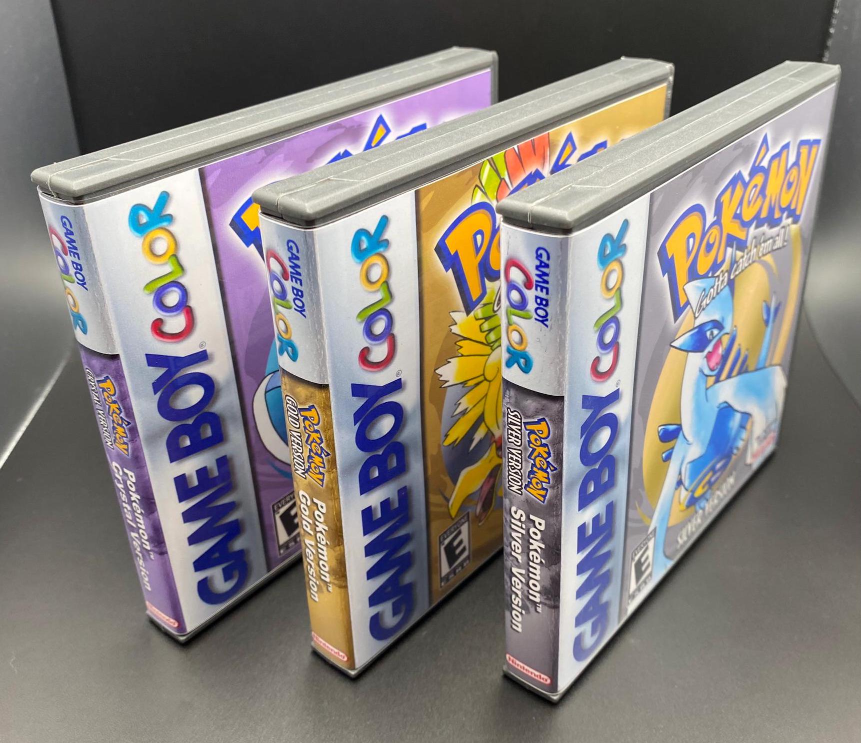 Pokémon Silver Version Game Boy Color / GBC Case With Custom Artwork - Etsy