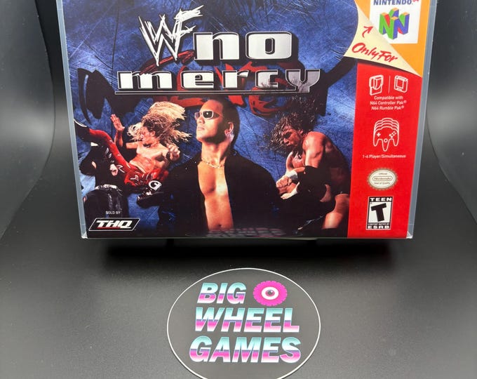 WWF Wrestlemania 2000 N64 Great Condition Fast Shipping - Etsy