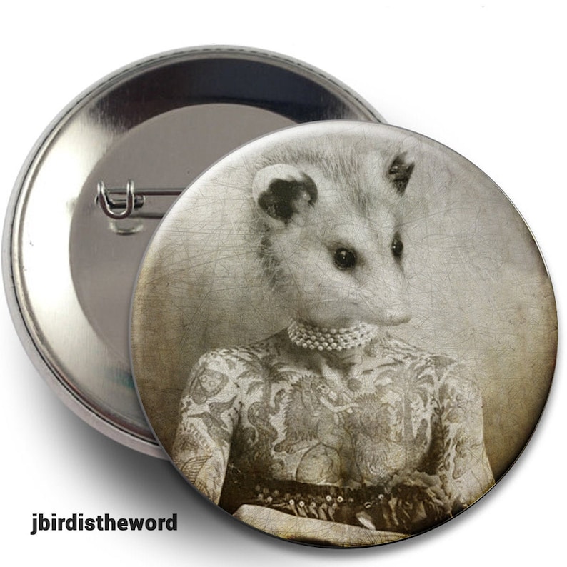 Mini Backpack Pin Awesome Possum Punk Jacket Pin for Guitar - Etsy