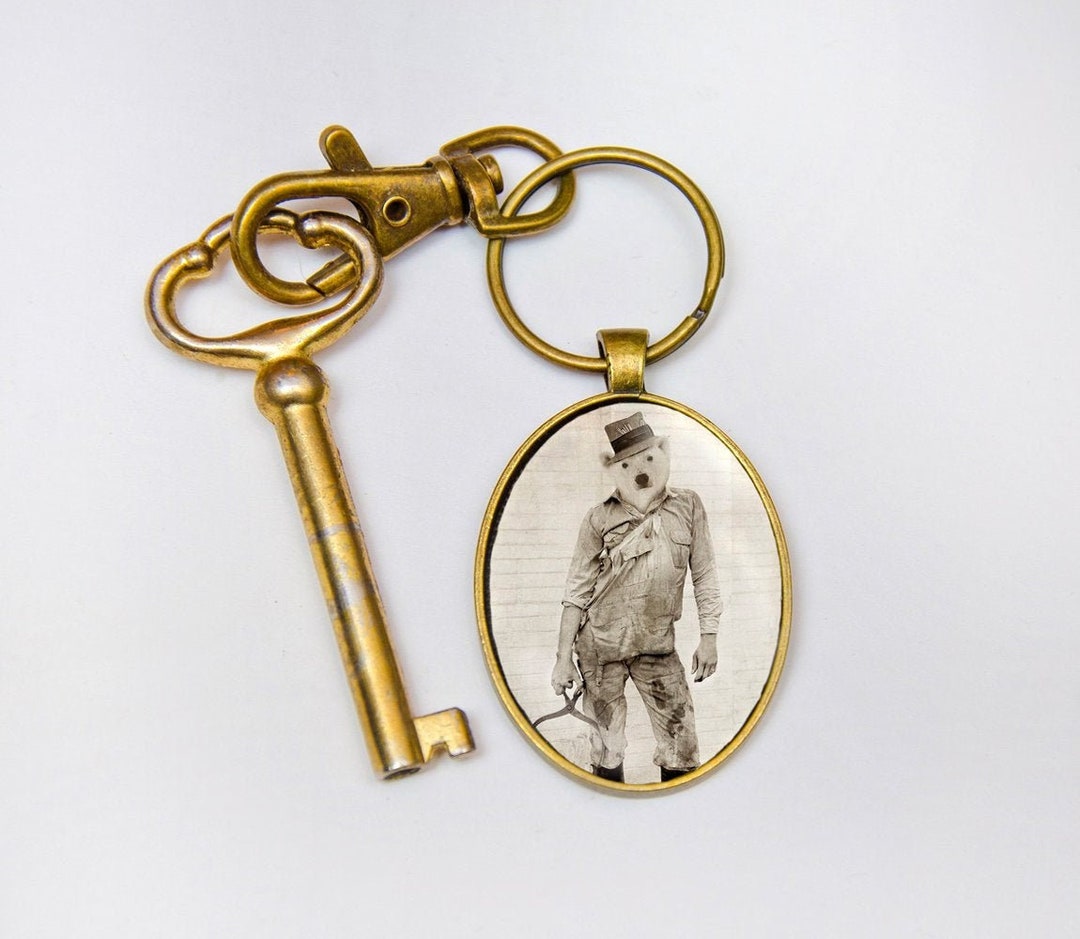 Polar Bear, Brother in Law, Keychain, Keyring for Him, Best Cool Key ...