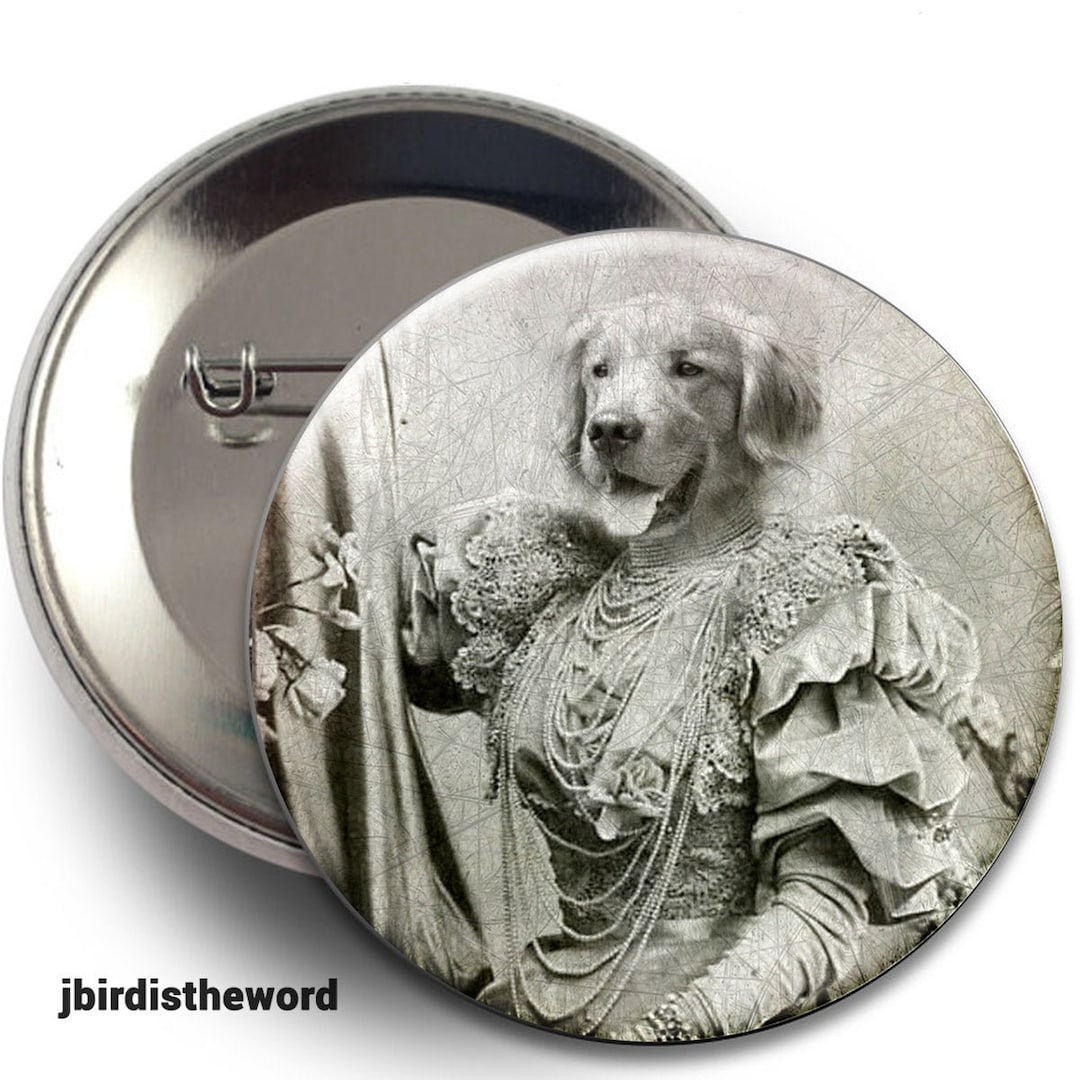 Service Dog Vest, Button Pin Charm, Dog Coat Badge, for Dogs Clothes ...