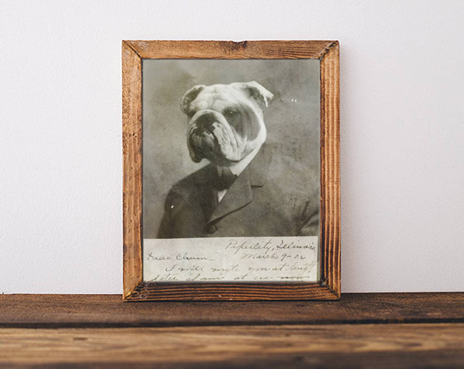 Bulldog Art English Bulldog Art Dog Bulldog Print | Etsy