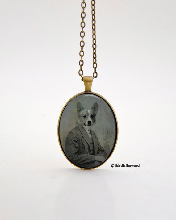 Corgi Necklace Dog Necklace Corgi Corgi Jewelry Welsh | Etsy