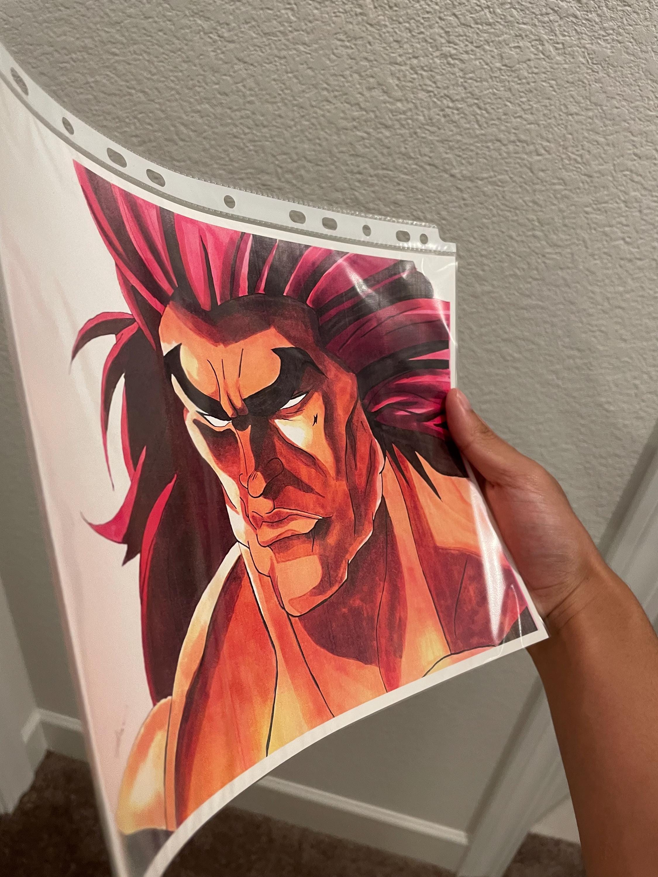 Yujiro Hanma : Baki the Grappler/baki - Drawing - Etsy