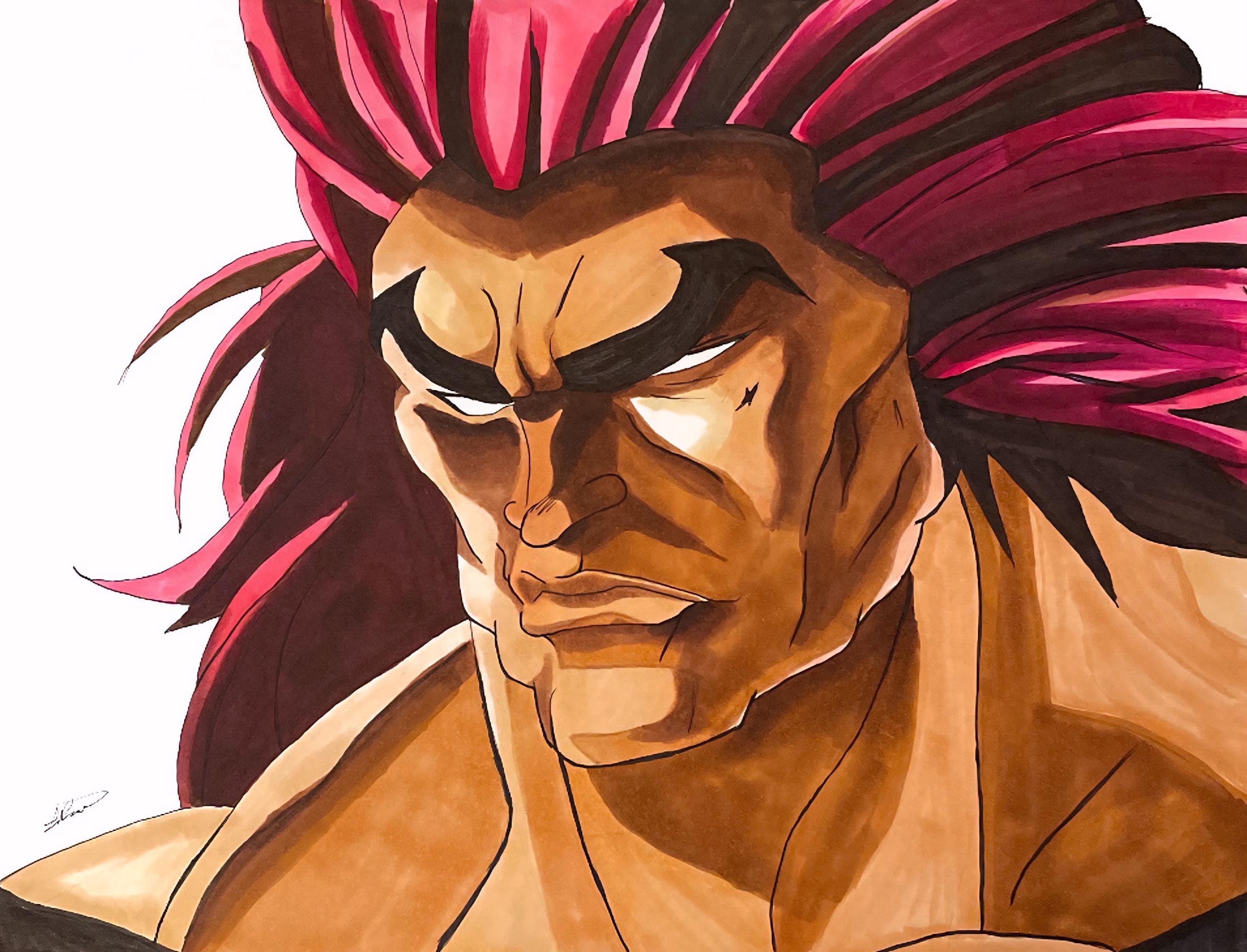 Yujiro Hanma : Baki the Grappler/baki - Drawing - Etsy