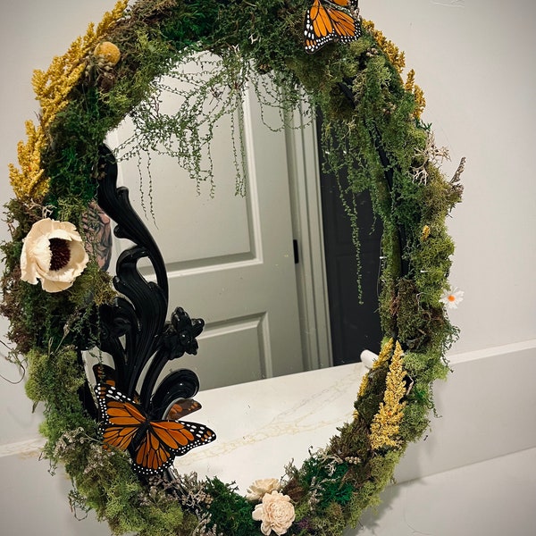 Flower Mirror - Etsy