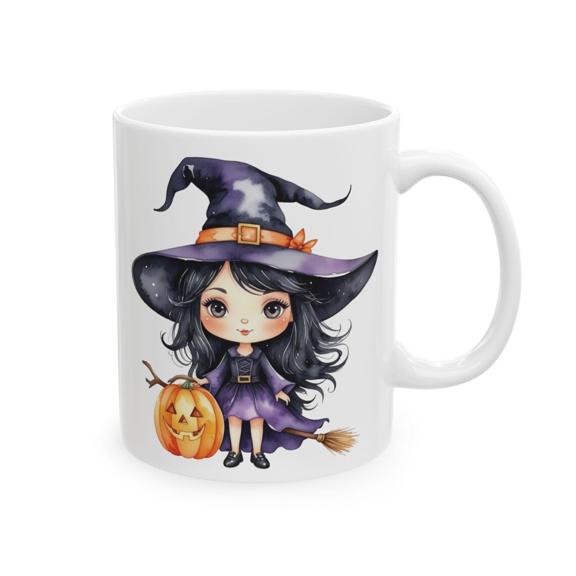 Witch Mug, Halloween Witch Mug, Gothic Mug, Halloween Gift, Halloween ...