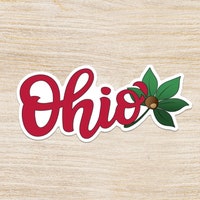 Ohio State Buckeyes Vinyl Sticker, THE Design, Laptop Decal - Etsy