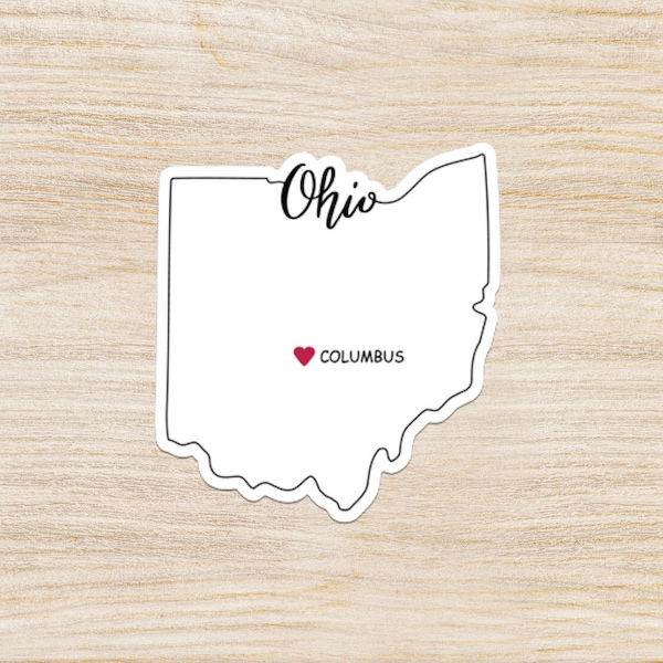 Columbus Ohio Stickers - Etsy