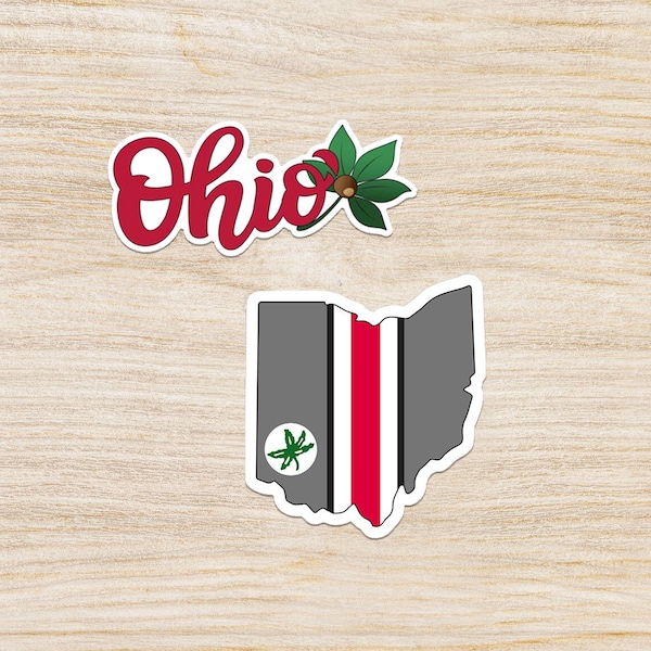 Ohio State Helmet Stickers - Etsy