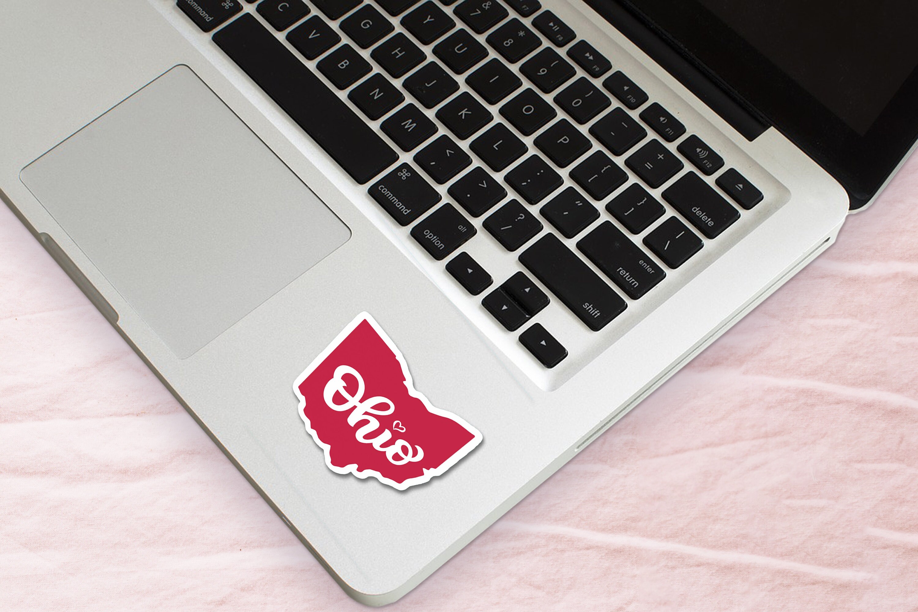 Ohio Script Sticker - Vinyl Sticker, Laptop Stickers, Hydroflask ...