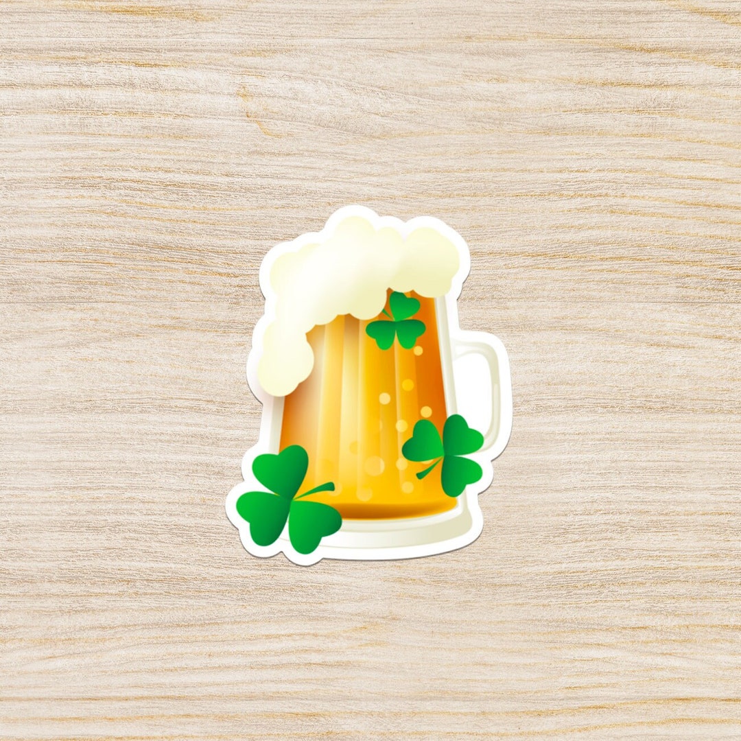 Irish Cheers - Ireland, Laptop Sticker, Water Bottle Sticker, St ...