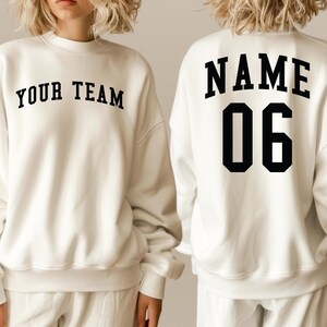Custom Team Hoodie, Personalized Mascot Shirt, Custom Hoodie, Write ...
