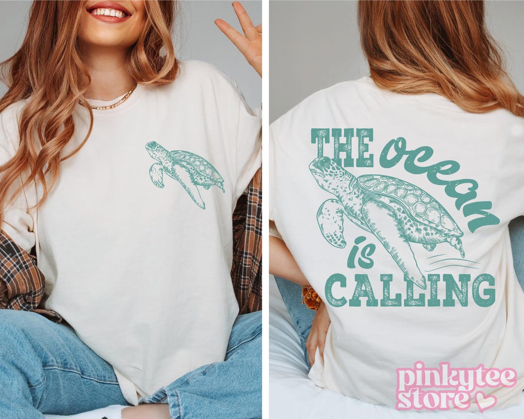 The Ocean is Calling T-shirt, Respect Our Oceans Sweatshirt for Sea ...