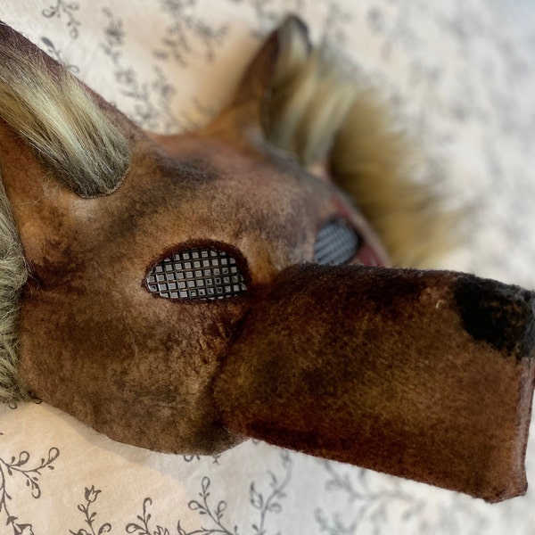Coyote Mask - Etsy