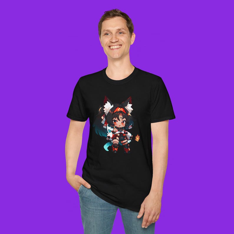 Zenless Zone Zero Shirt Chibi Fan Art Shirt Nekomata Shirt Genshin ...