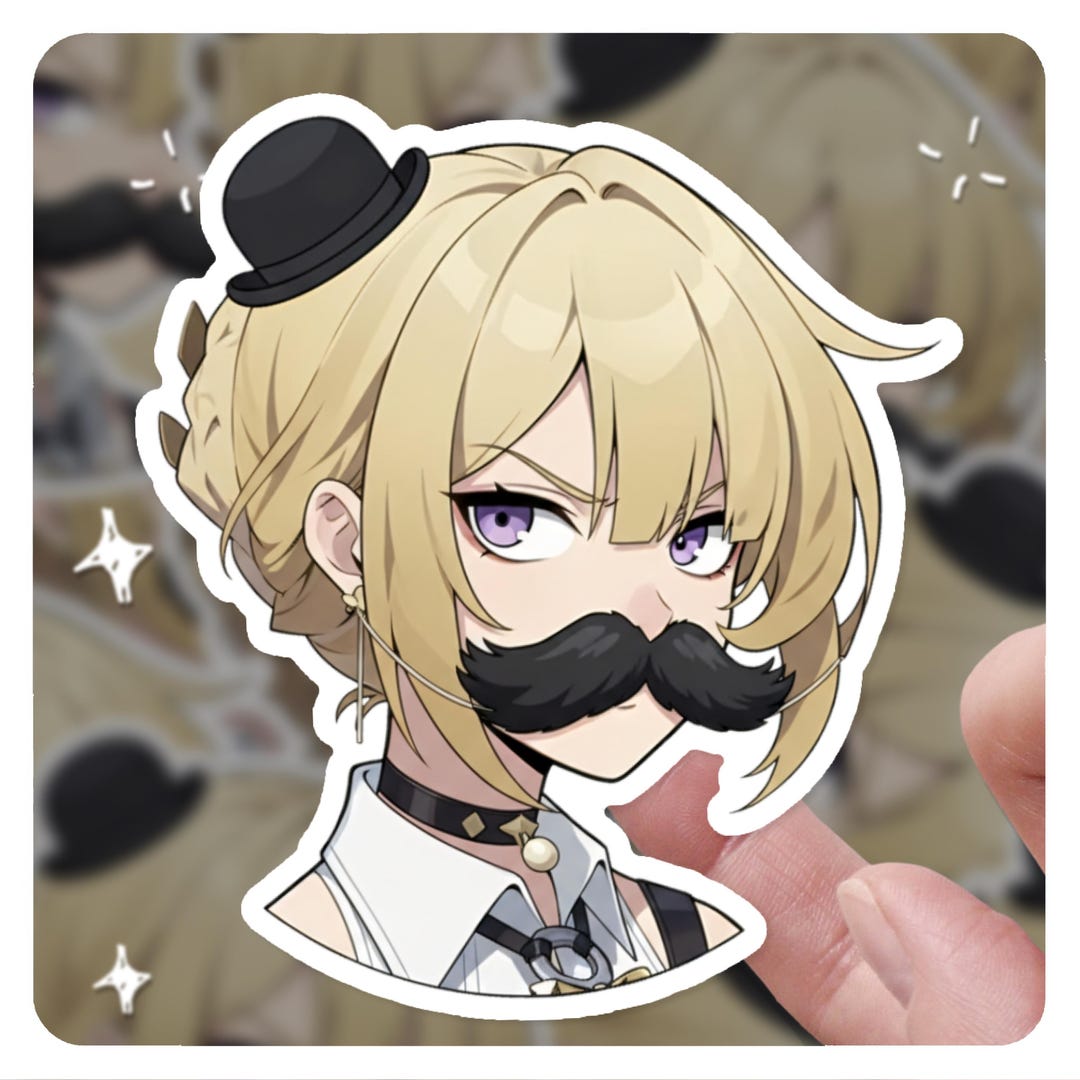 Disguised Evelyn | Zenless Zone Zero Sticker | 3 Sticker | 3" Vinyl ...