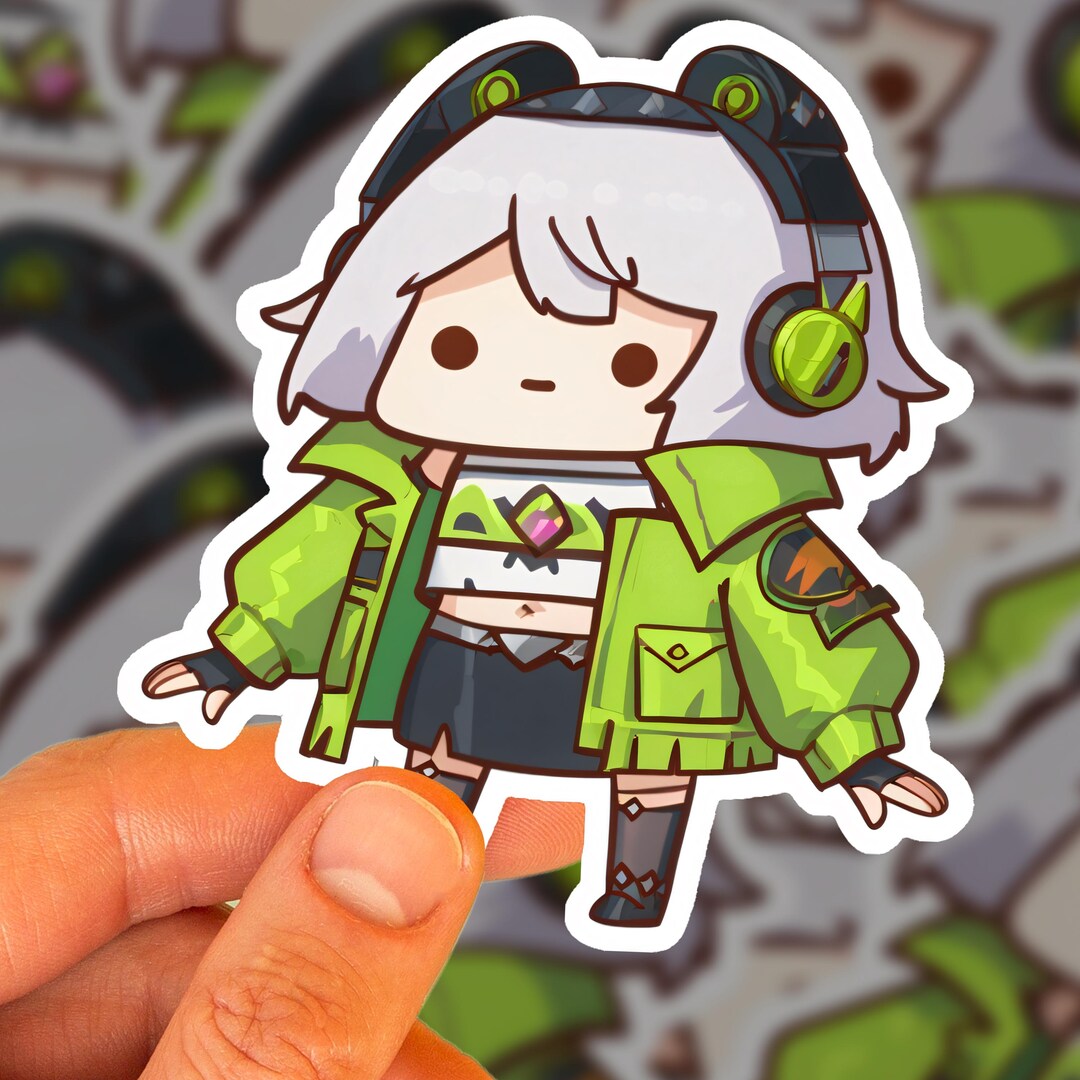 Zenless Zone Zero Sticker, Anby Demara Sticker, 3" Vinyl Sticker, Anby ...