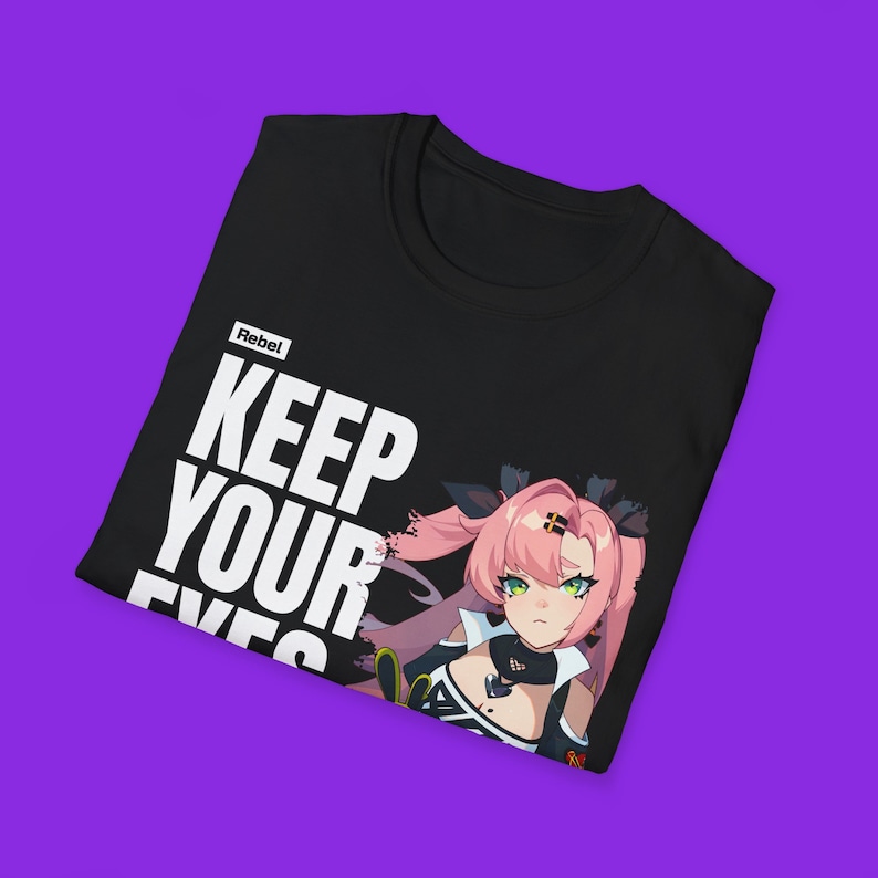 Zenless Zone Zero Shirt | Fan Art Shirt | Nicole Demara ZZZ T-shirt Eyes Open - Etsy