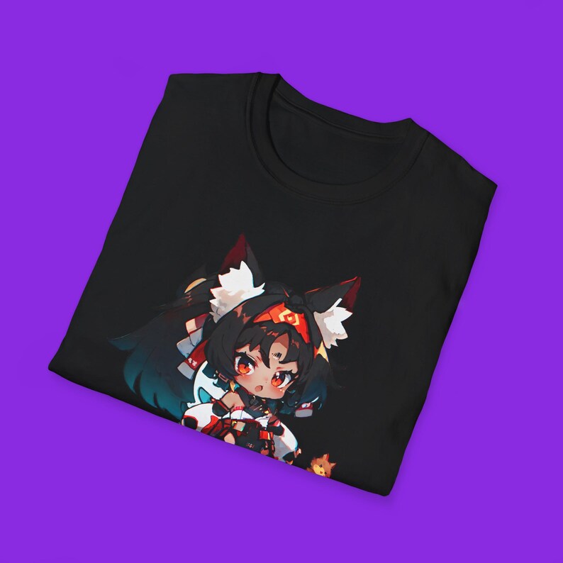 Zenless Zone Zero Shirt Chibi Fan Art Shirt Nekomata Shirt Genshin ...