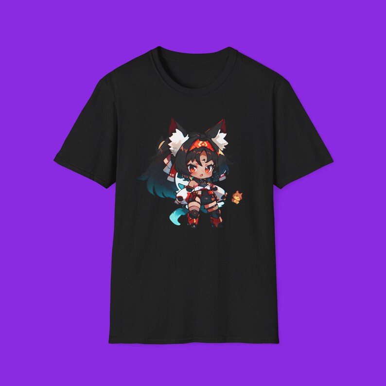 Zenless Zone Zero Shirt Chibi Fan Art Shirt Nekomata Shirt Genshin ...