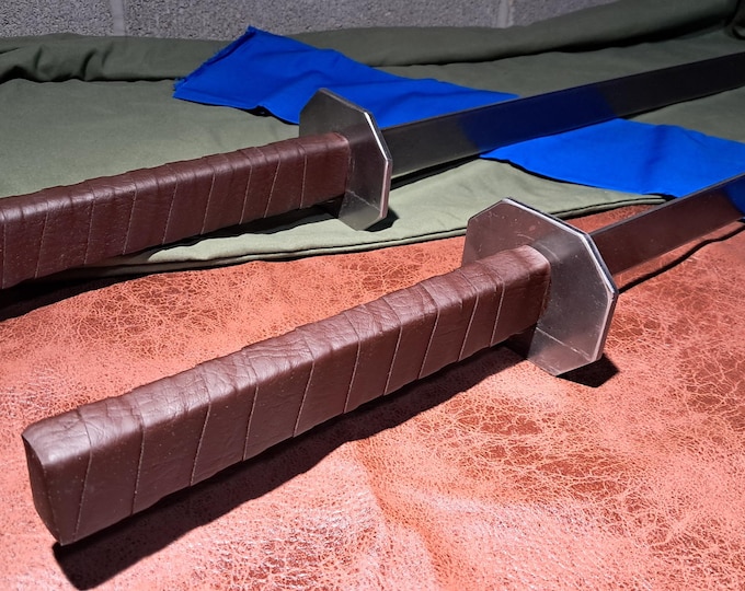 TMNT Leonardos Replica Ninjato Sword Set. - Etsy
