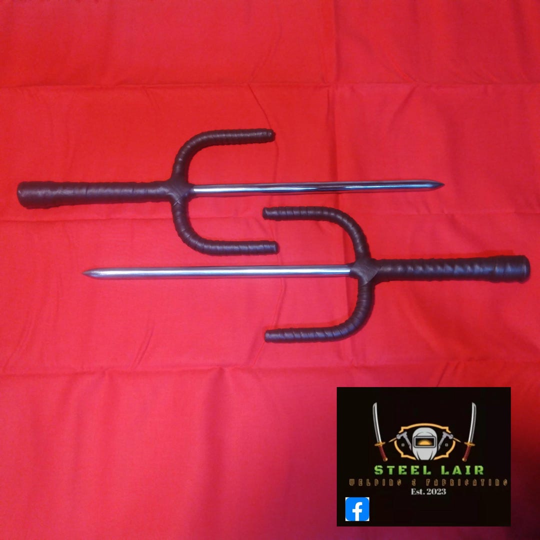 Tmnt Replica Sai Set blunt Yoku - Etsy