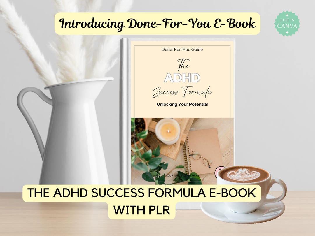 ADHD Success Formula E-book: Rebrandable Coaching Program - Etsy