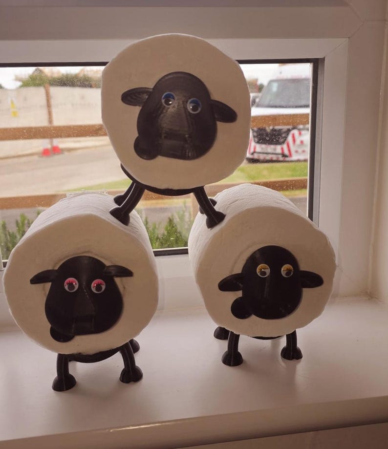 Sheep Loo Roll Holder - Etsy
