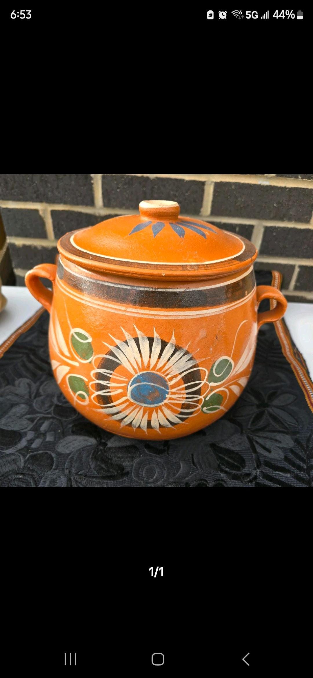 Xlarge Mexican Clay Frijolera- Lead Free - Etsy