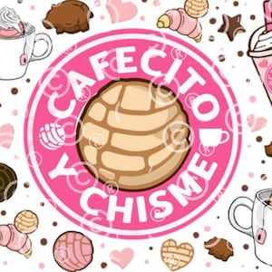 Cafecito Y Chismes Png - Etsy
