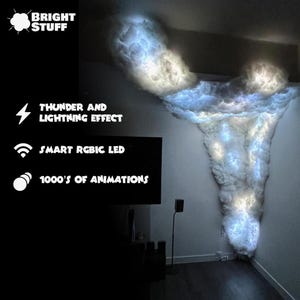 Cloud Wall Panels With Smart LED Lights | Soundproof, Alexa Compatible ...