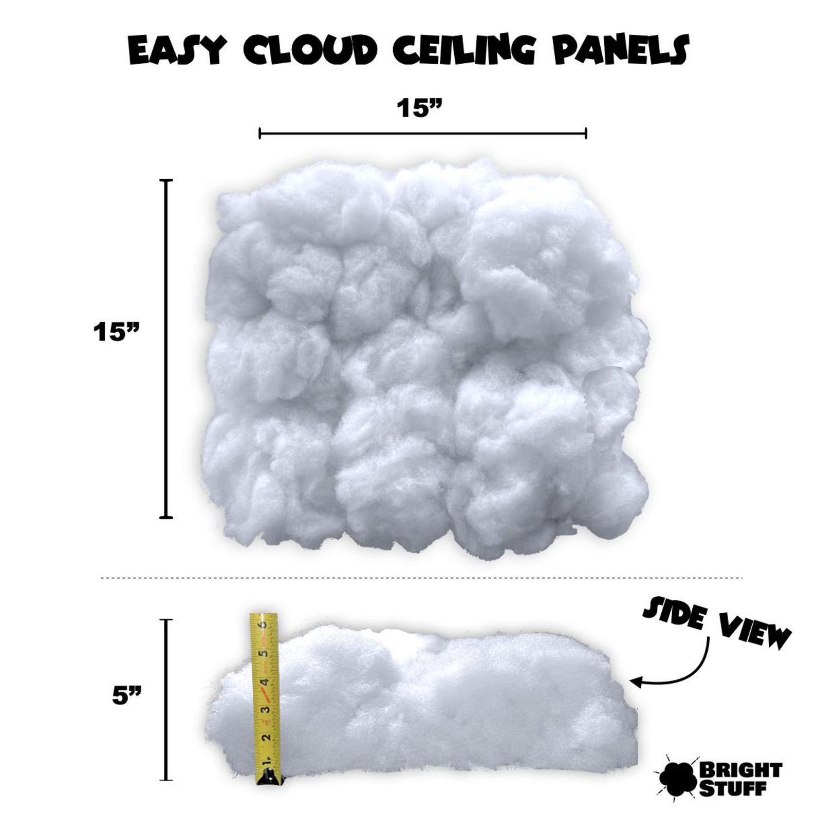 Cloud Ceiling Kit | Tiktok Cloud Light - 20 Panels | Thunder Cloud Wall ...
