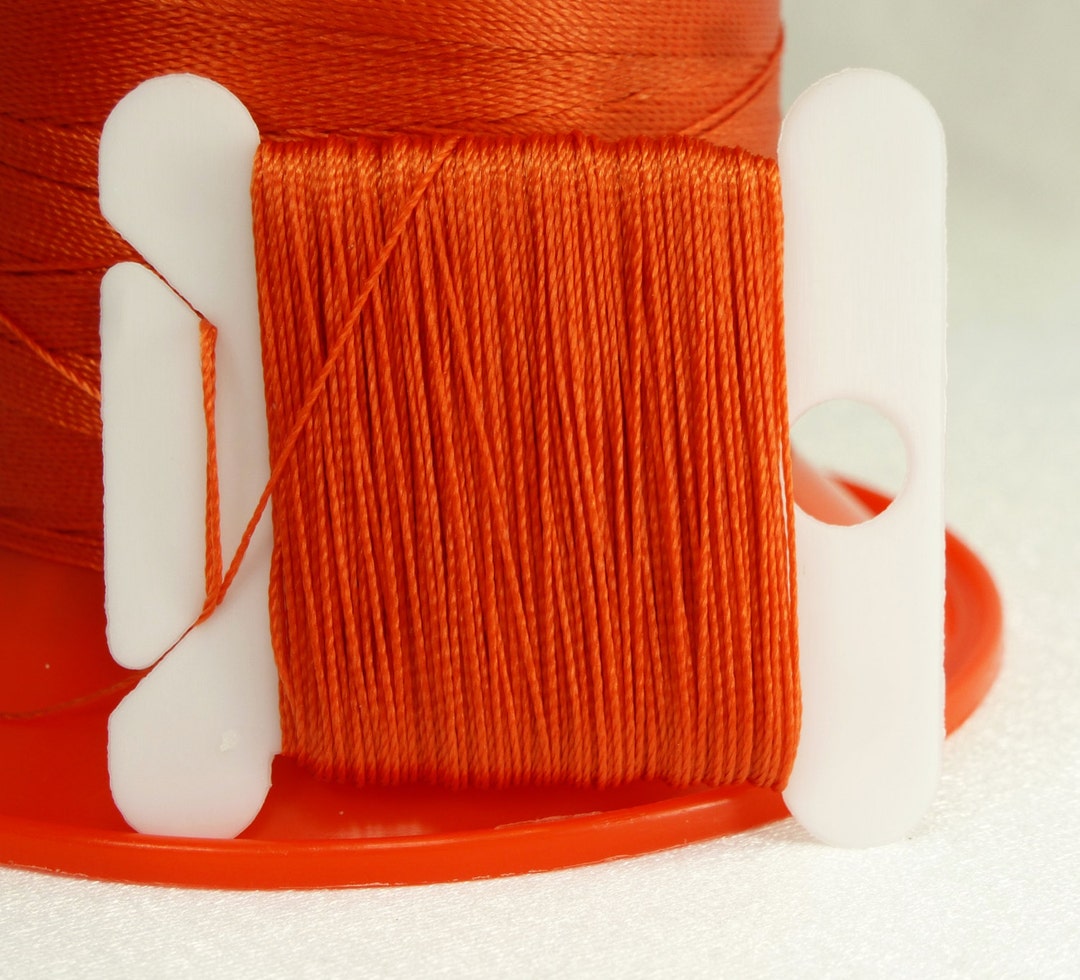 FLAME Serafil Thread: Silk-like Polyester for Pearl Stringing, Knotting ...
