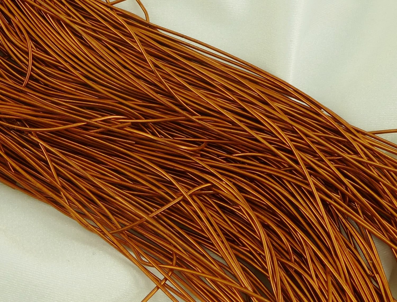 48" COPPER French Wire: 1mm - Medium, Gimp, Purl, Bullion, Thread ...