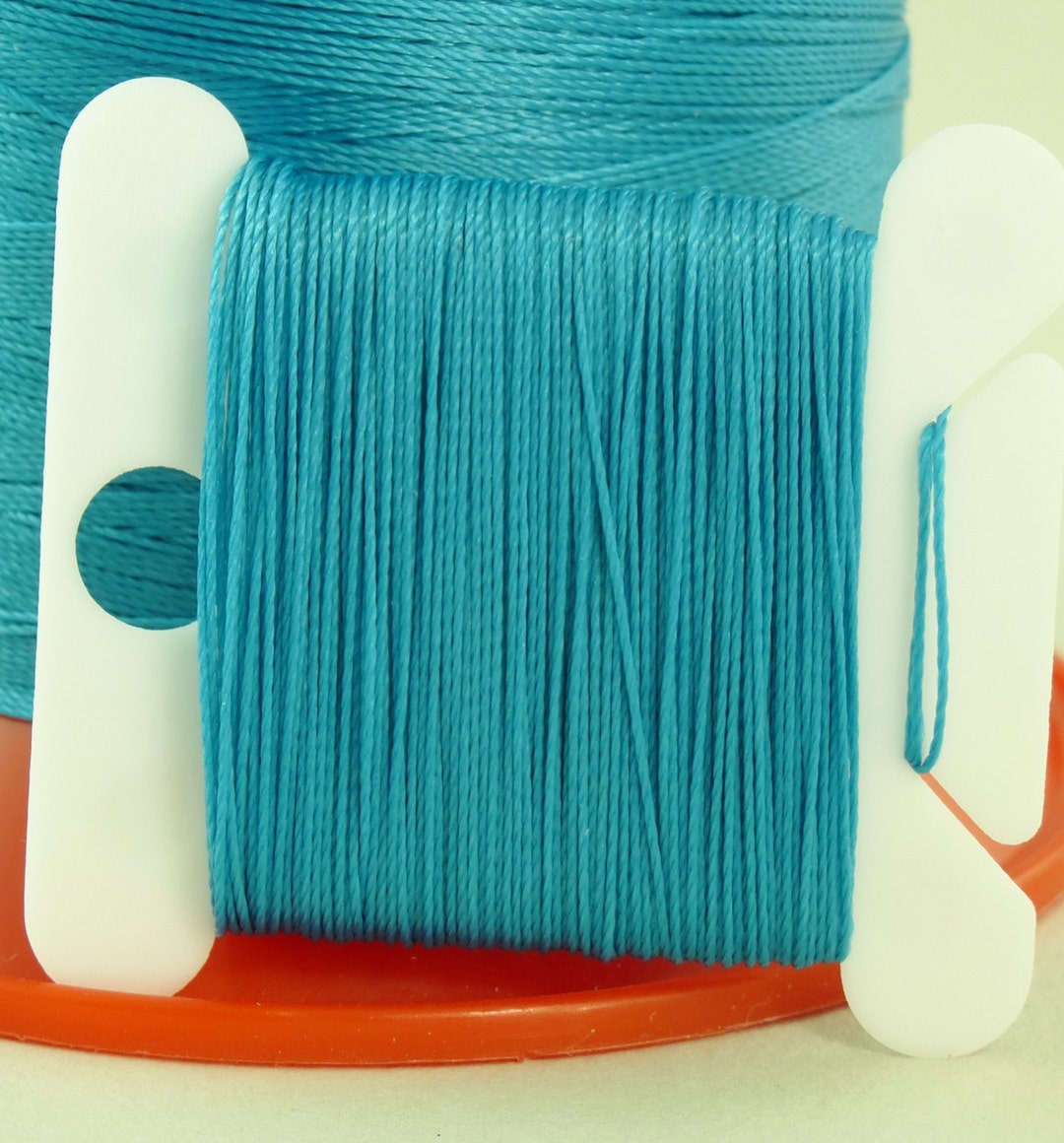 TURQUOISE Serafil Thread by Amann, Silk Like Knotting Thread, Beading ...