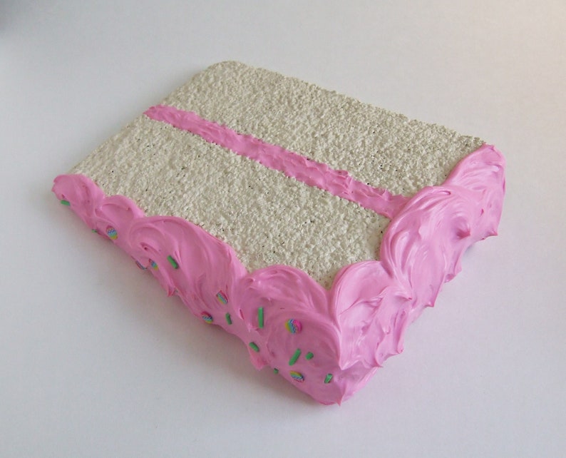Spring Cake Mail Card, a Nice Slice of Fake Postcard Cake. - Etsy