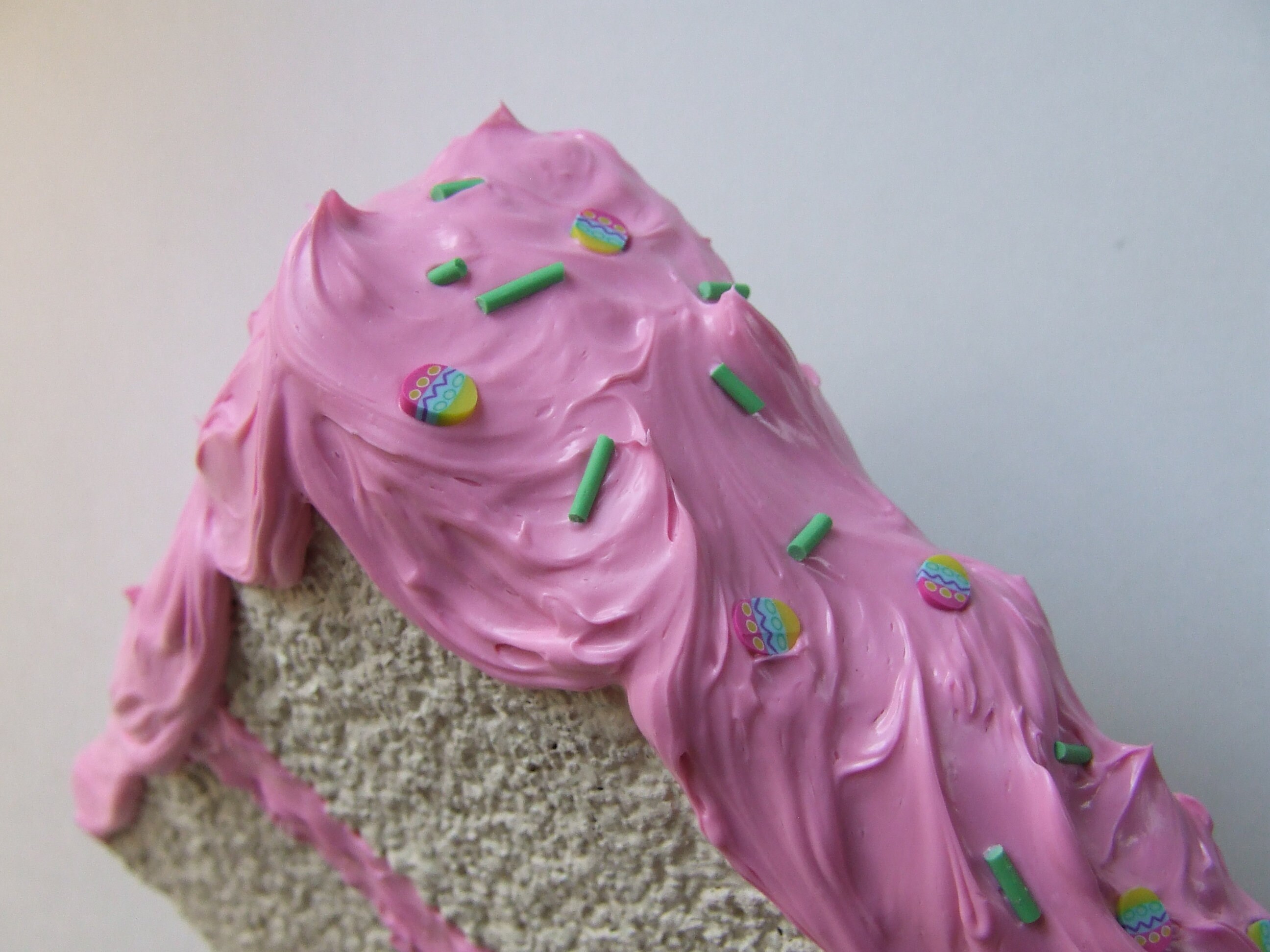 Spring Cake Mail Card, a Nice Slice of Fake Postcard Cake. - Etsy