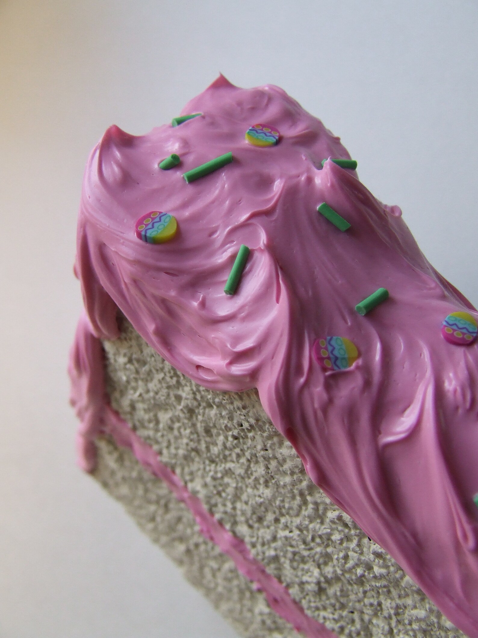 Spring Cake Mail Card, a Nice Slice of Fake Postcard Cake. - Etsy