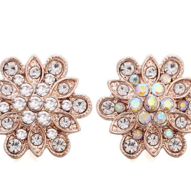 Snap Button Earrings - Etsy