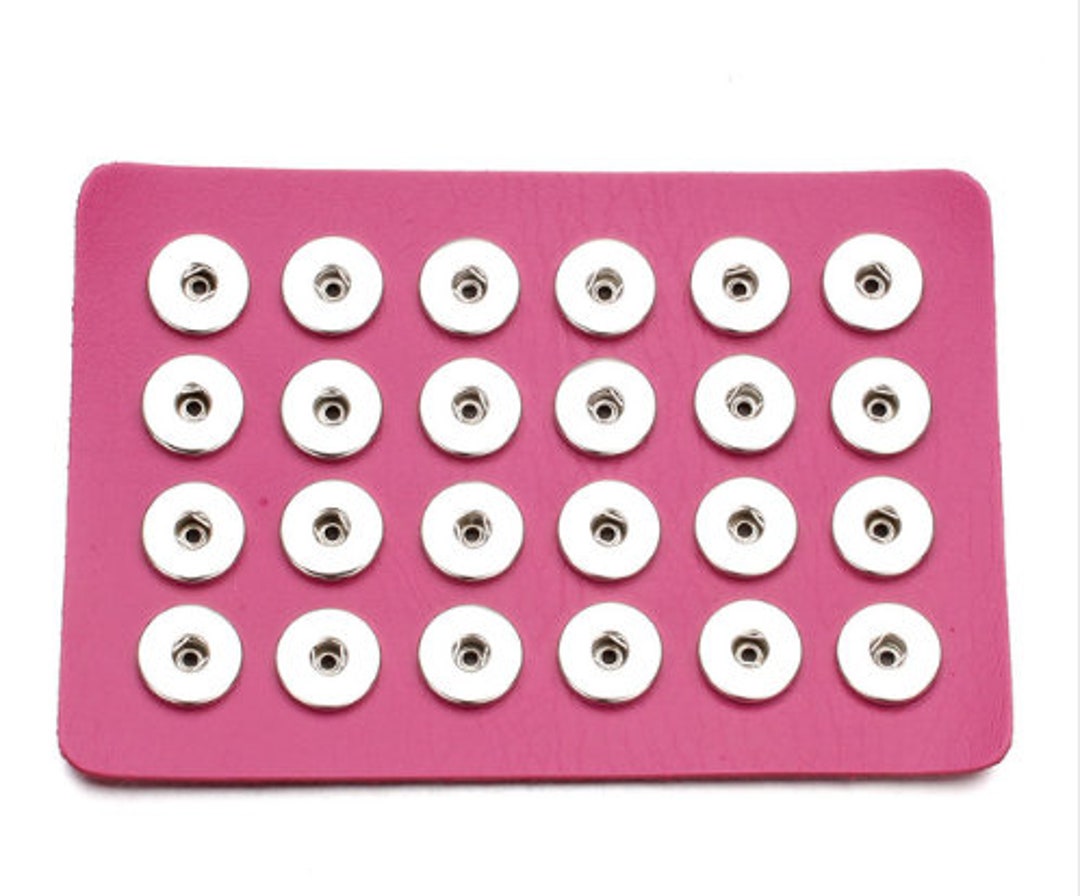 Snap Jewelry Display Tray - Holds 24 18-20 Mm Snaps - Compatible With ...